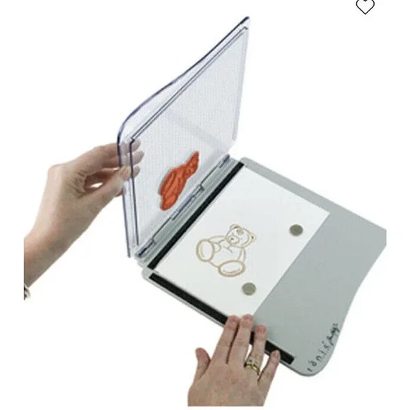 online wholesalers New Tim Holtz Stamp Platform clear/rubber Stamps Magnetic No-slip Base 11.5x9 ...